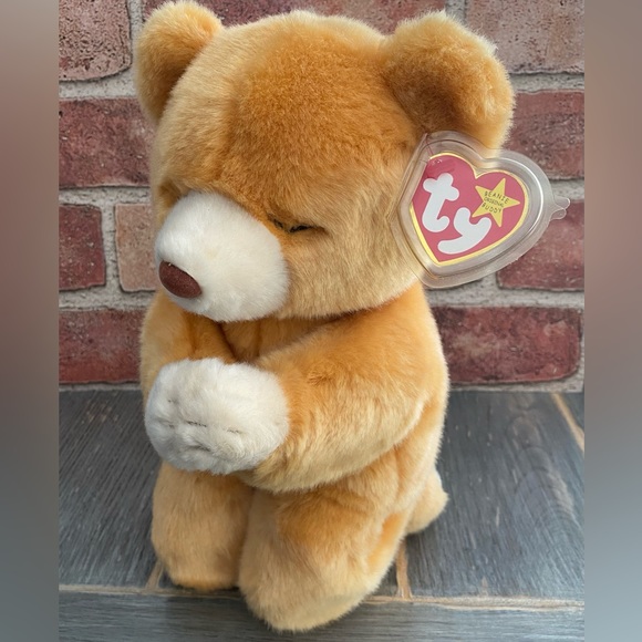 TY Beanie Buddy’s | Toys | Vintage Large Ty Hope Praying Bear Large ...